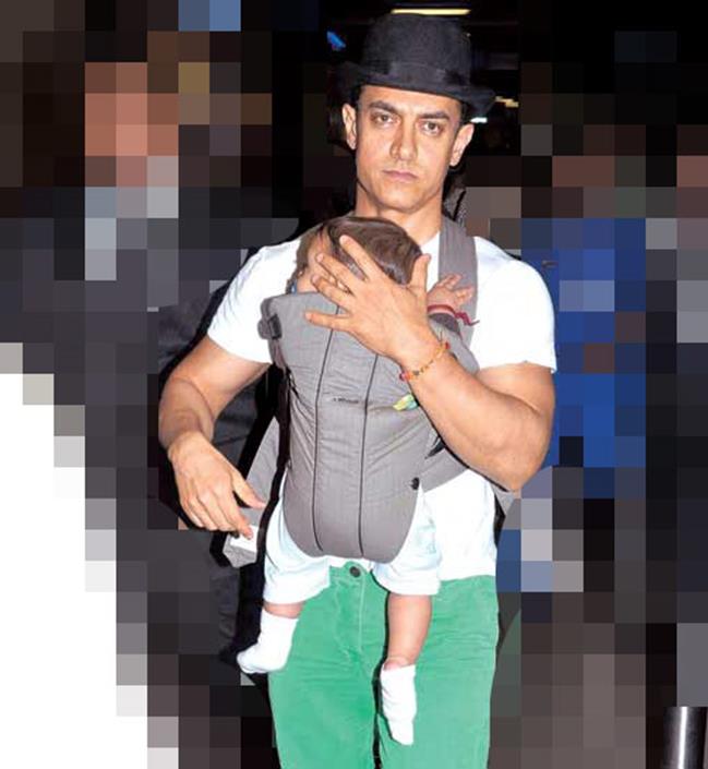 Aamir's son Azad all set to watch his first film ever