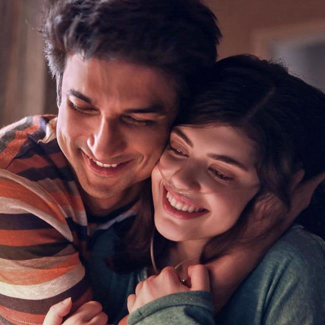 Sanjana Sanghi shares a throwback moment with Sushant from the sets of ...