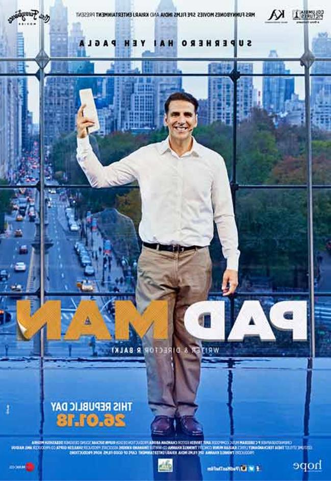 Akshay in new poster of 'PadMan' sheds light on some important facts ...