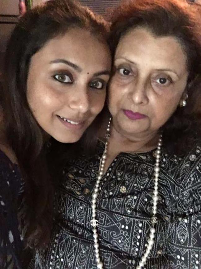 Rani spends quality time with Mom on Mother's Day!