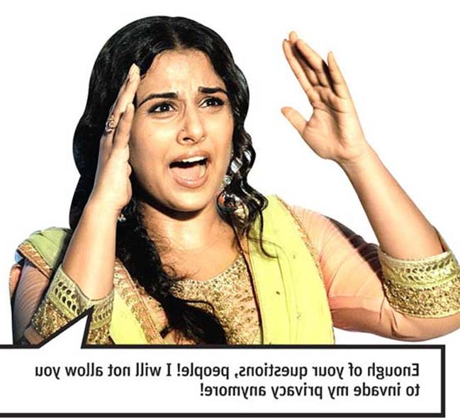 Vidya Balan, the drama queen