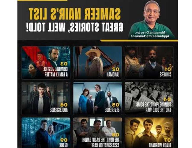 From Black Warrant to Mirzapur, Sameer Nair exclusively reveals 12 'great stories' on IMDb that ...