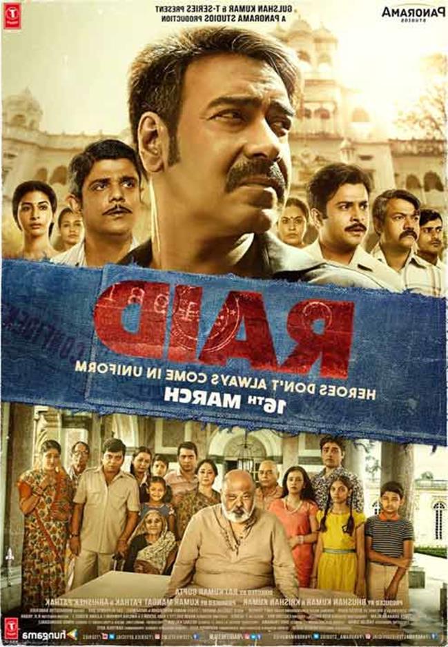Here's the new poster of 'Raid' featuring majority of star cast!