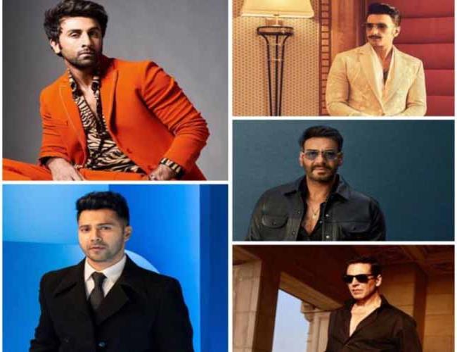 From Varun Dhawan to Ajay Devgn - Here are the top 5 actors in the country!